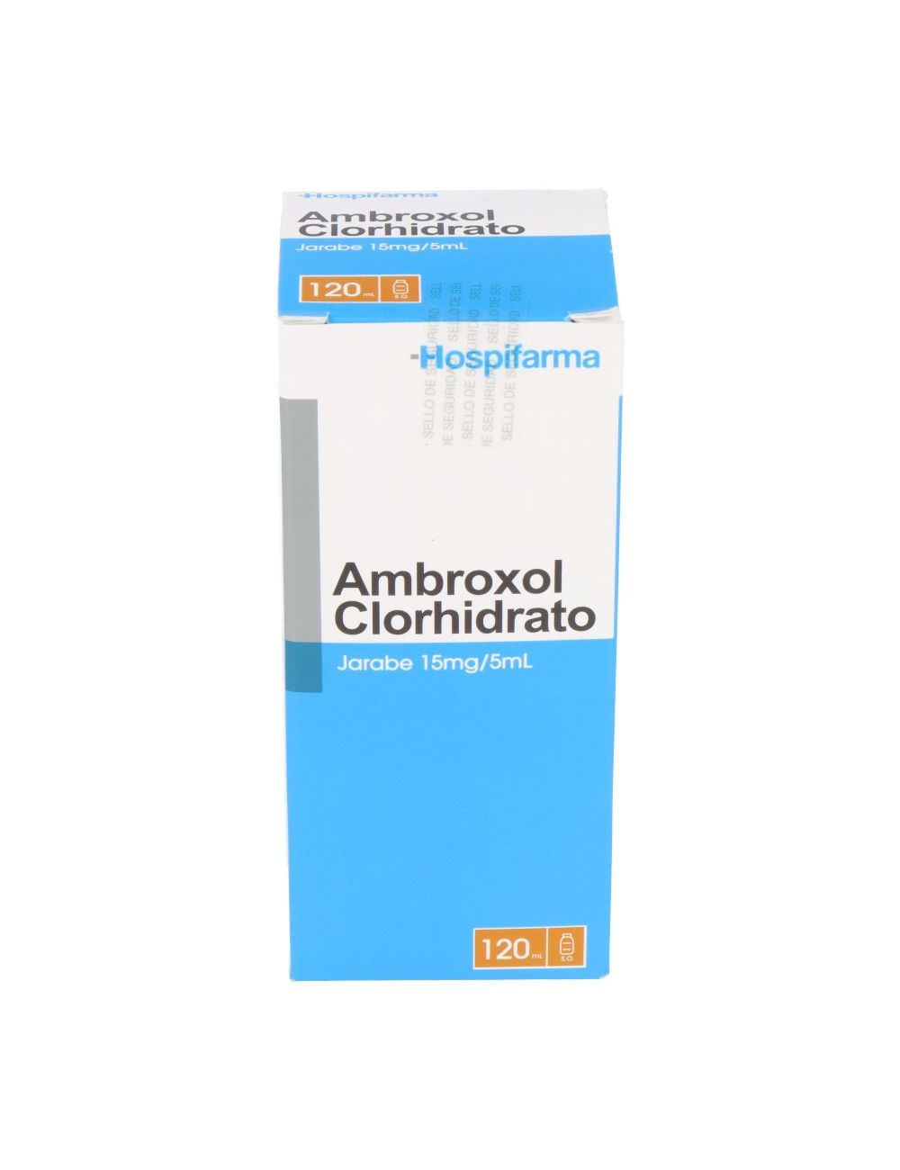AMBROXOL 15 MG/5ML JARABE INFANTIL 120 ML HOSPIFARMA