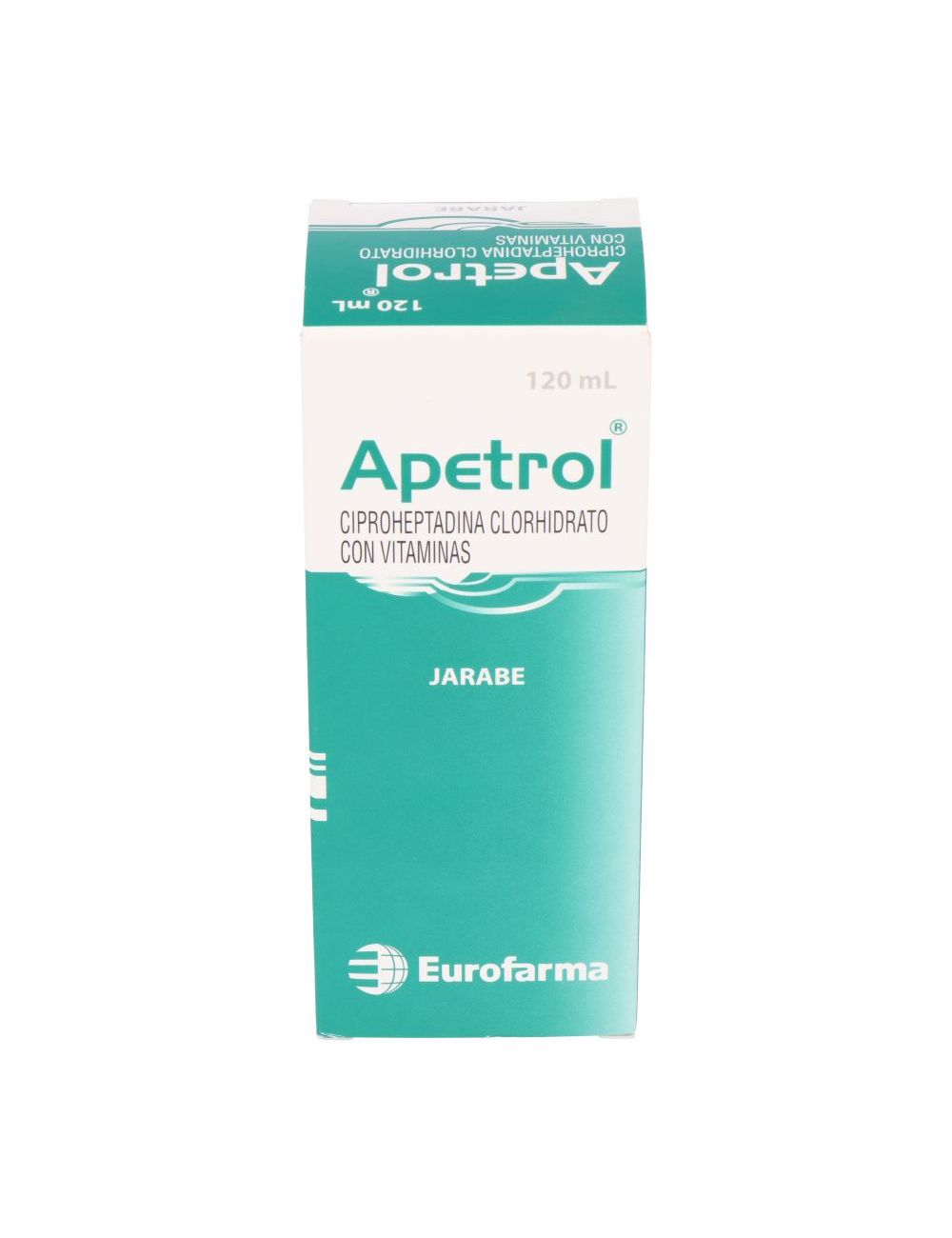 CIPROHEPTADINA CRORHIDRATO CON VITAMINAS APETROL JARABE 120 ML EUROFARMA