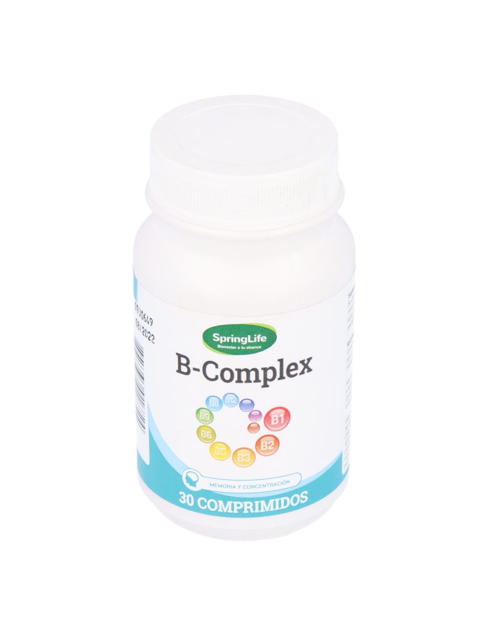 B-COMPLEX X 30COMPRIMIDOS SPRING LIFE