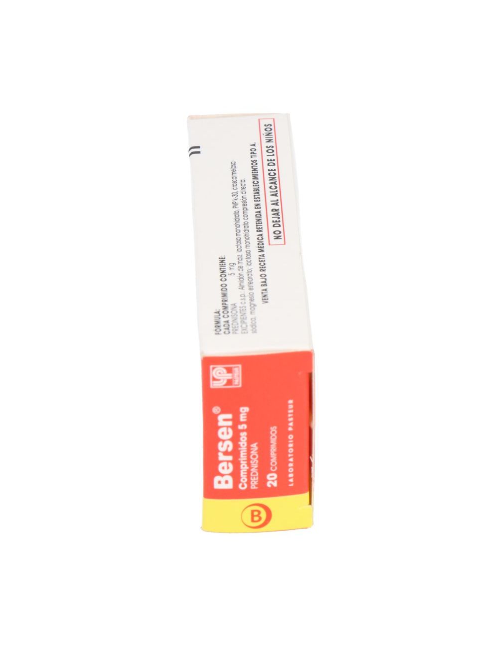 Precio Prednisona Bersen 5 mg 20 Comprimidos | Farmalisto CL