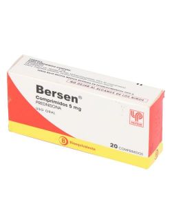 Precio Prednisona Bersen 5 mg 20 Comprimidos | Farmalisto CL