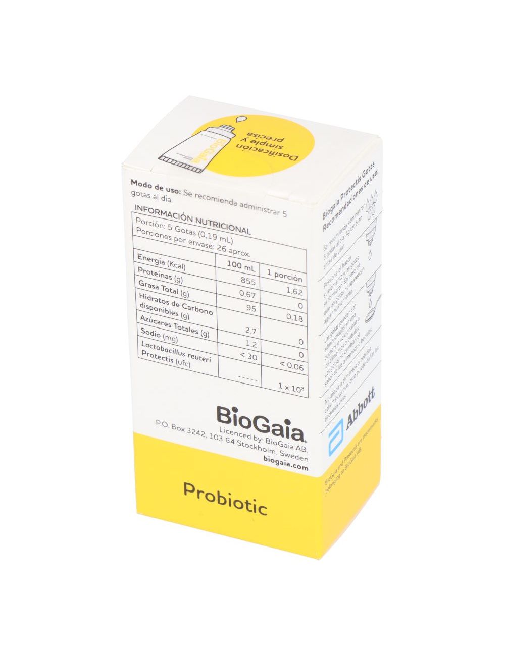 BIOGAIA PROBIOTICOS 5 ML SOLUCIÓN GOTAS PROBIOTICAS ABBOTT