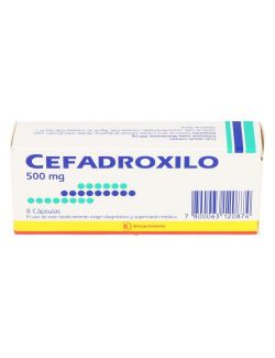 CEFADROXILO 500 MG 8 CAPSULAS BIOEQUIVALENTE MINTLAB