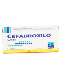 CEFADROXILO 500 MG 8 CAPSULAS BIOEQUIVALENTE MINTLAB