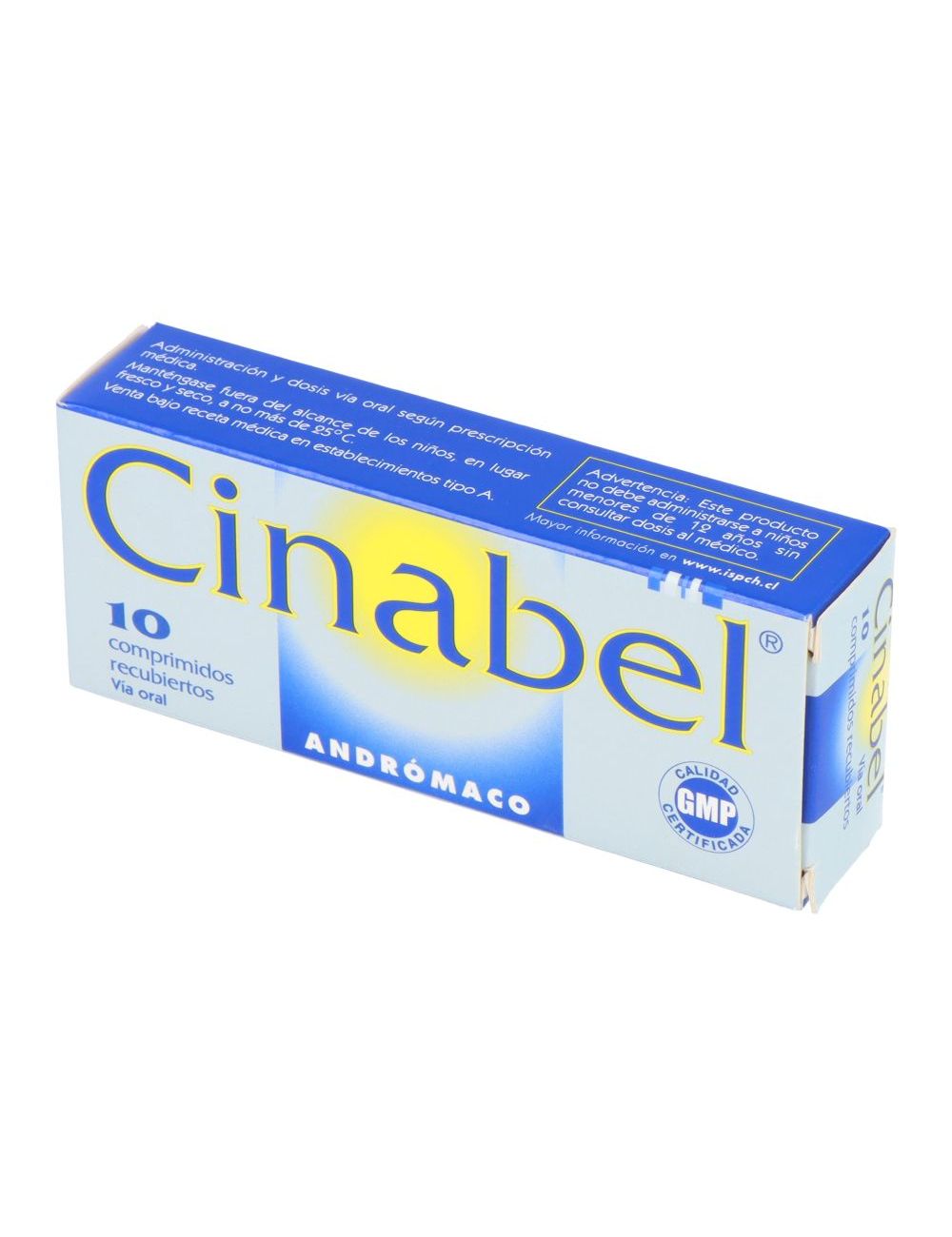 Precio Cinabel 10 Comprimidos Recubiertos | Farmalisto CL