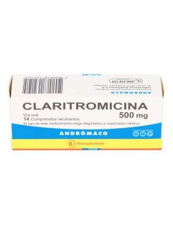 Precio Claritromicina 500 mg Con 14 Comprimidos | Farmalisto CL