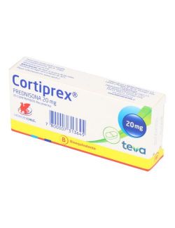 Precio Prendisona Cortiprex 20 mg 20 Comprimidos | Farmalisto CL