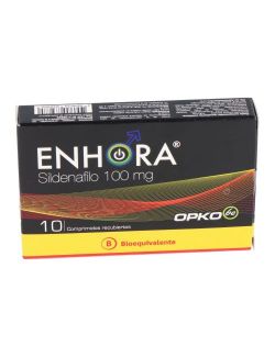 Precio Enhora 100 mg 10 Comprimidos | Farmalisto CL
