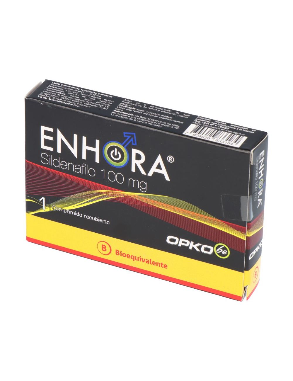Precio Enhora 100 mg 1 Comprimido | Farmalisto CL