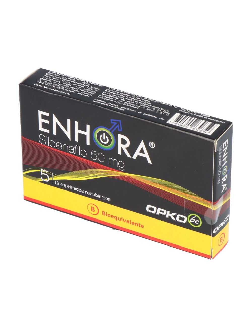 Precio Enhora 50 mg 5 Comprimidos | Farmalisto CL