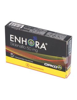 Precio Enhora 50 mg 5 Comprimidos | Farmalisto CL