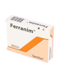 FERRANIM 30 CÁPSULAS BLANDAS LAB.SANITAS