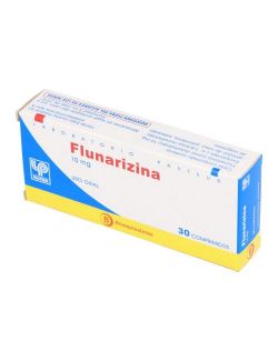 Precio Flunarizina 10 mg 30 Comprimidos | Farmalisto CL