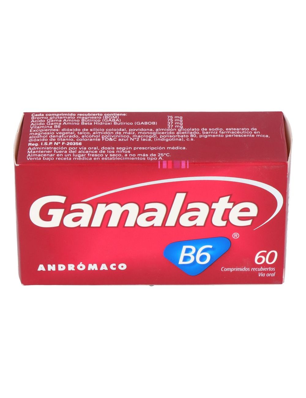 GAMALATE B6 60 COMPRIMIDOS RECUBIERTOS ANDROMACO