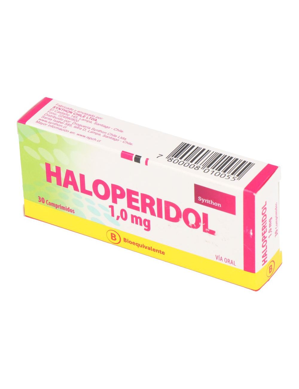 Precio Haloperidol 1 mg 30 Comprimidos | Farmalisto CL
