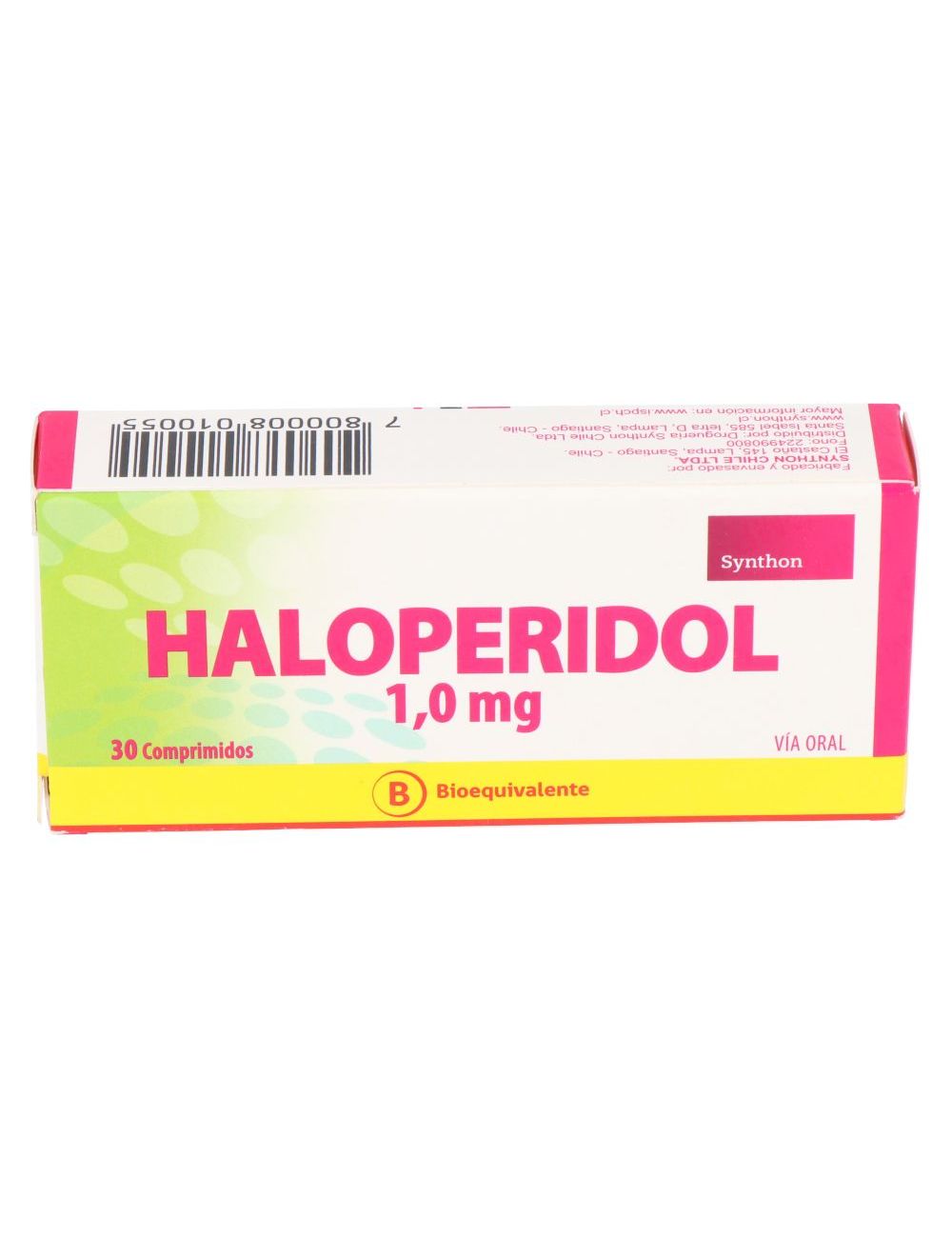 Precio Haloperidol 1 mg 30 Comprimidos | Farmalisto CL