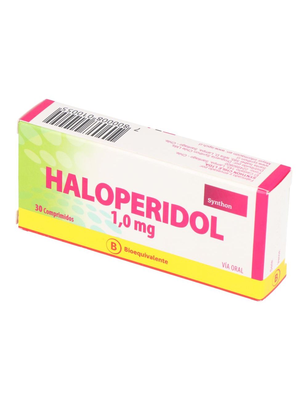 Precio Haloperidol 1 mg 30 Comprimidos | Farmalisto CL