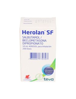 Precio Herolan SF 10 mL Inhalador 200 Dosis | Farmalisto CL