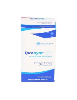 Precio Iprasynt HFA 20 Mcg Inhalador 200 Dosis | Farmalisto CL