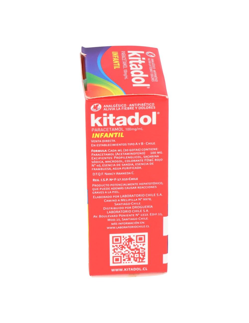 Precio Kitadol Infantil 100 mg/mL Gotas 15 mL | Farmalisto CL