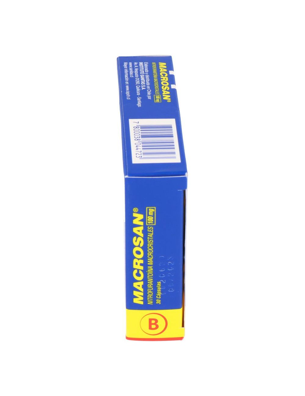 Precio Macrosan 100 mg 30 Cápsulas | Farmalisto CL