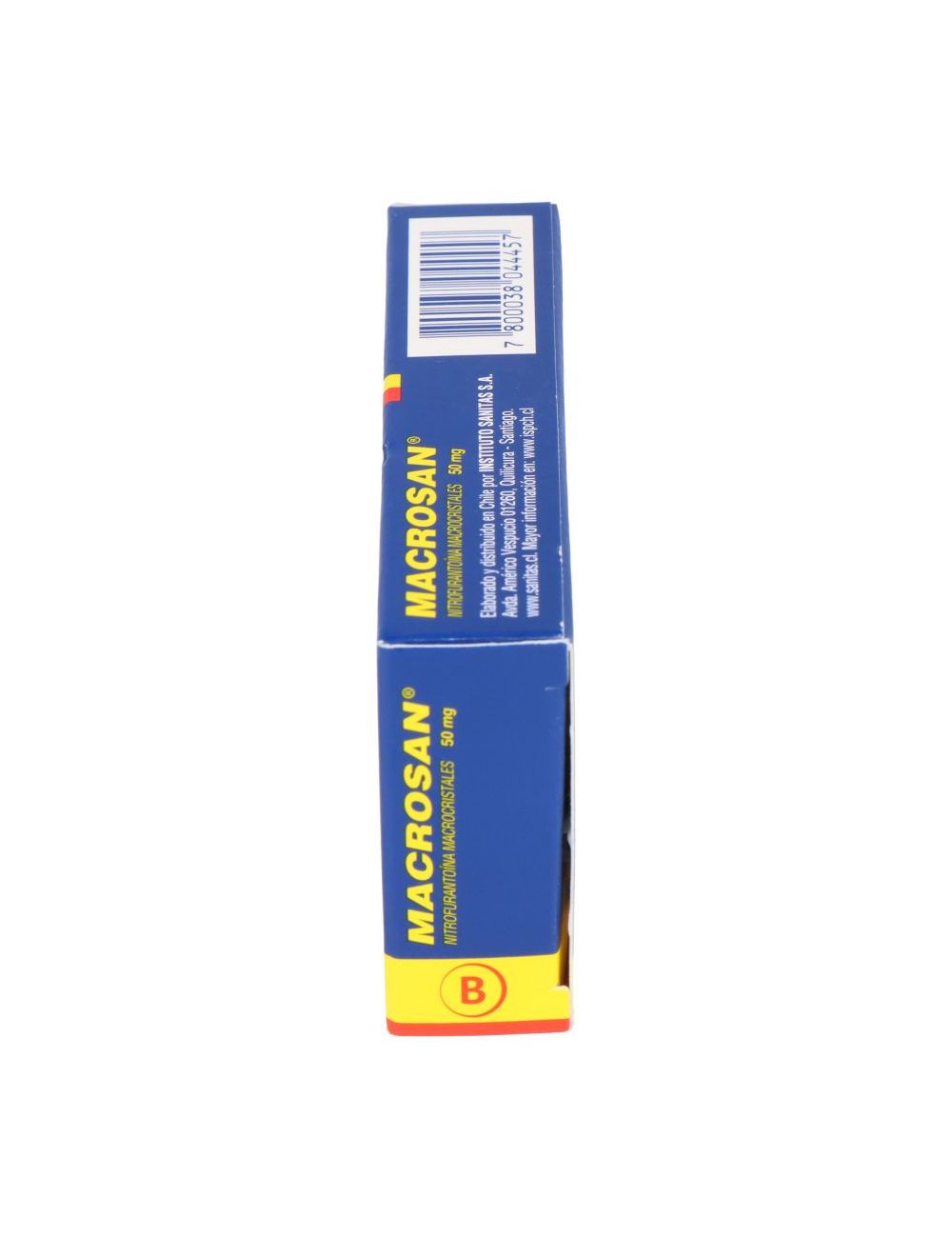 Precio Macrosan 50 mg 20 Cápsulas | Farmalisto CL