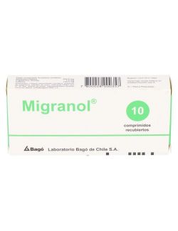 Precio Migranol 10 Comprimidos | Farmalisto CL