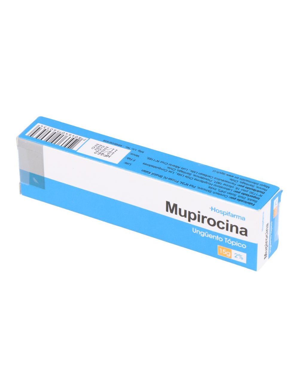 MUPIROCINA 2% CREMA 15 GR UNGÜENTO TOPICO HOSPIFARMA