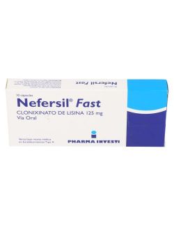 Precio Nefersil Fast 125 mg 10 Cápsulas | Farmalisto CL