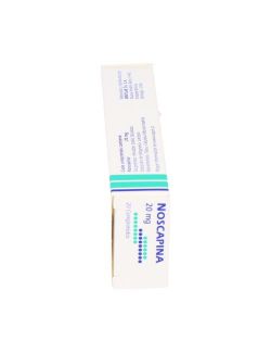 Precio Noscapina 20 mg 20 Comprimidos | Farmalisto CL