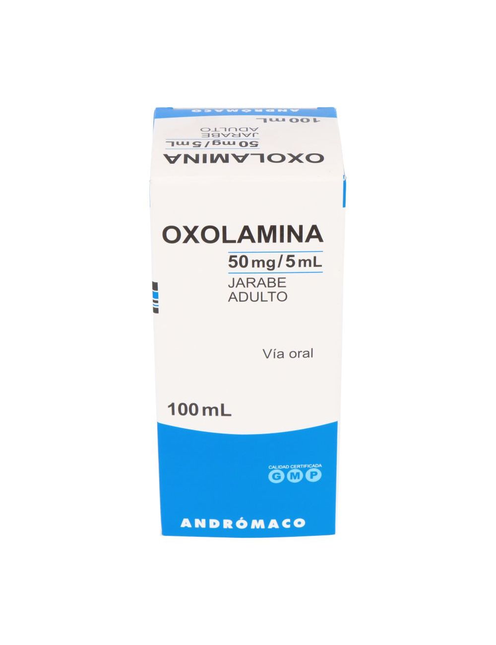 OXOLAMINA 50 MG/5ML JARABE ADULTO 100 ML ANDROMACO