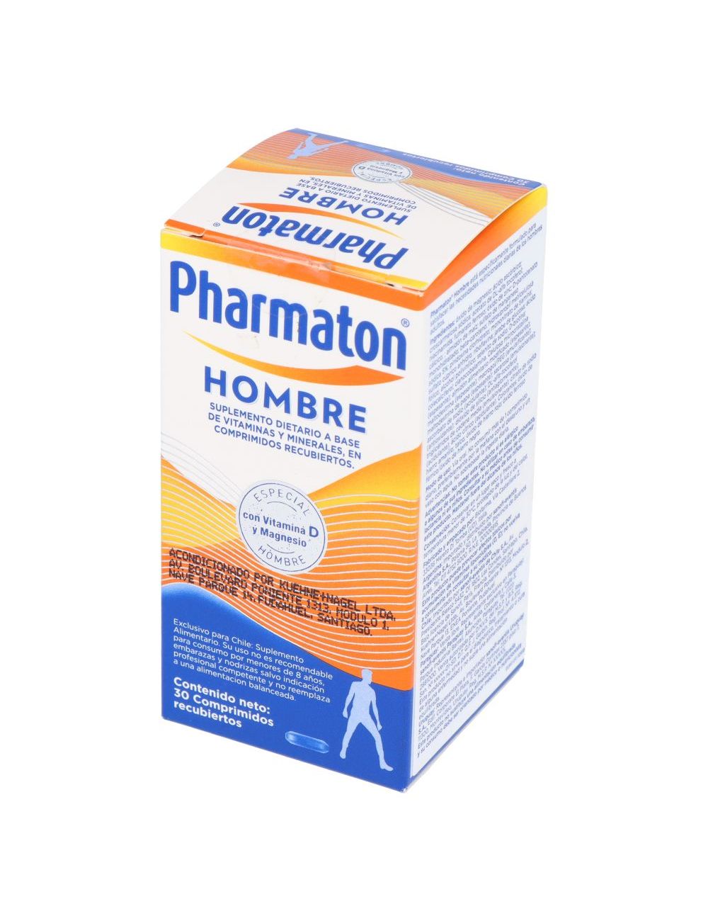 Precio Pharmaton Hombre Suplemento 30 Comprimidos | Farmalisto CL
