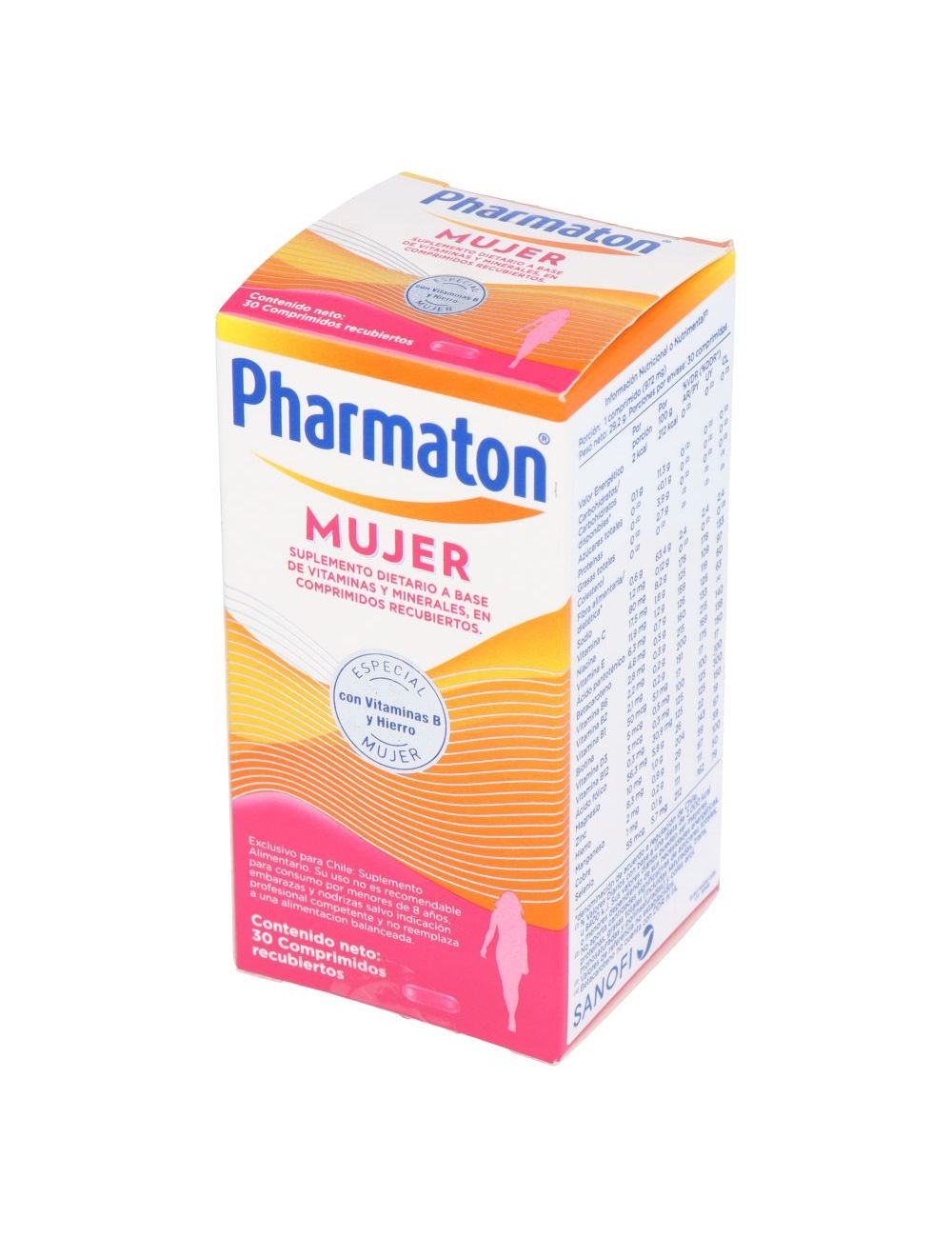 Precio Pharmaton Mujer Suplemento 30 Comprimidos | Farmalisto CL