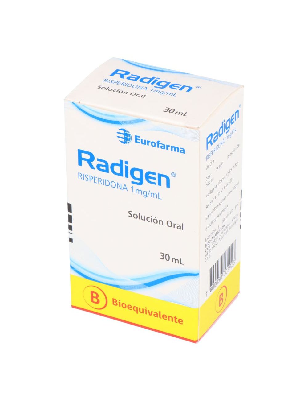 Precio Radigen 1 mg/mL Solucion Oral 30 mL | Farmalisto CL