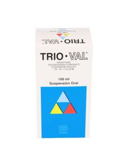 Precio Trio-Val 30 mg Suspensión Oral 100 mL | Farmalisto CL