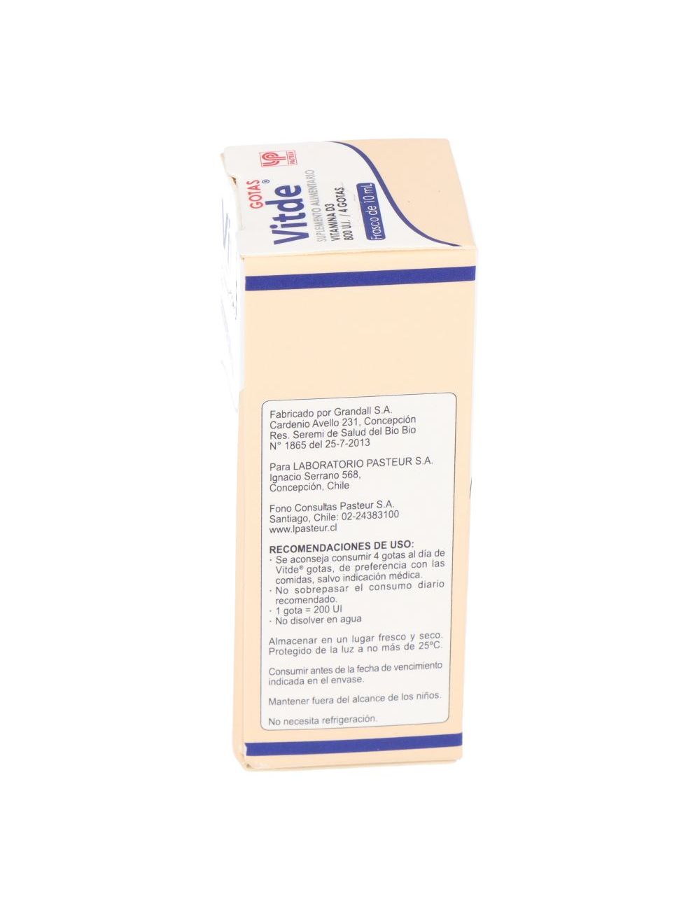 Precio Vitde Suplemento Alimentario 10 mL | Farmalisto CL