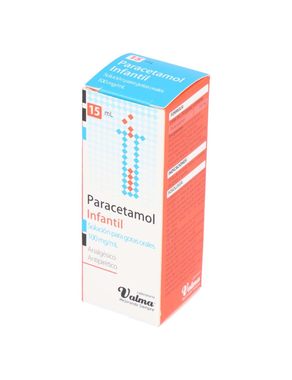 Precio Paracetamol Infantil 100 mg/mL Gotas 15 mL | Farmalisto CL