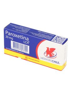 Precio Paroxetina 20 mg 30 Comprimidos | Farmalisto CL