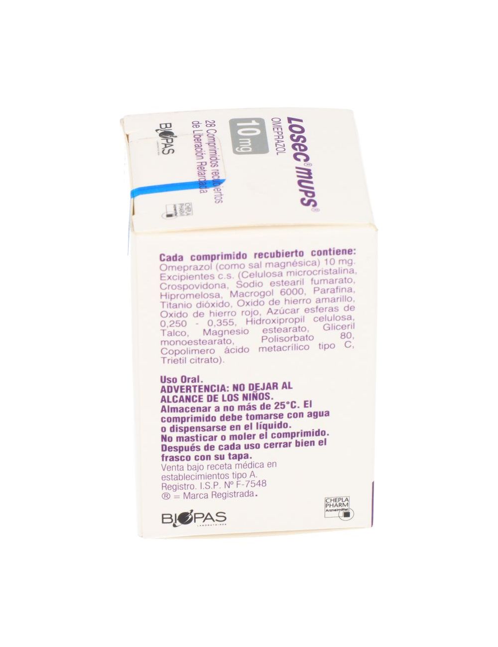 Precio Losec Mups Omeprazol 10 mg 28 Comprimidos | Farmalisto CL