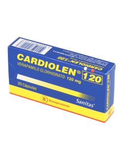 Precio Cardiolen 120 mg 20 Cápsulas | Farmalisto CL