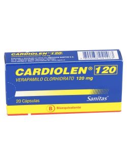 Precio Cardiolen 120 mg 20 Cápsulas | Farmalisto CL