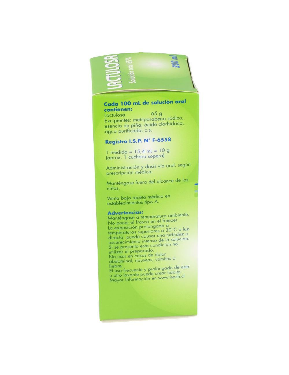 Precio Lactulosa 65% Solución Oral 200 mL | Farmalisto CL