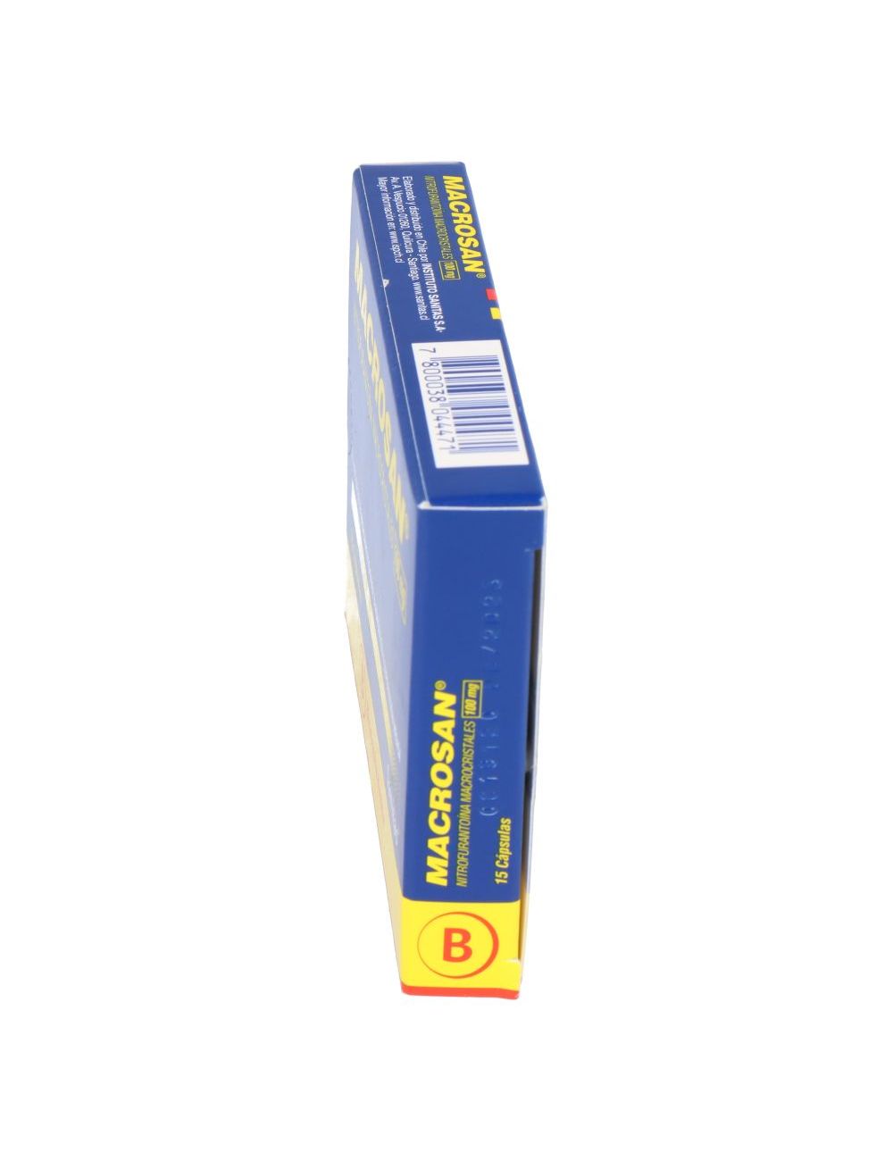 Precio Macrosan 100 mg 15 Cápsulas | Farmalisto CL