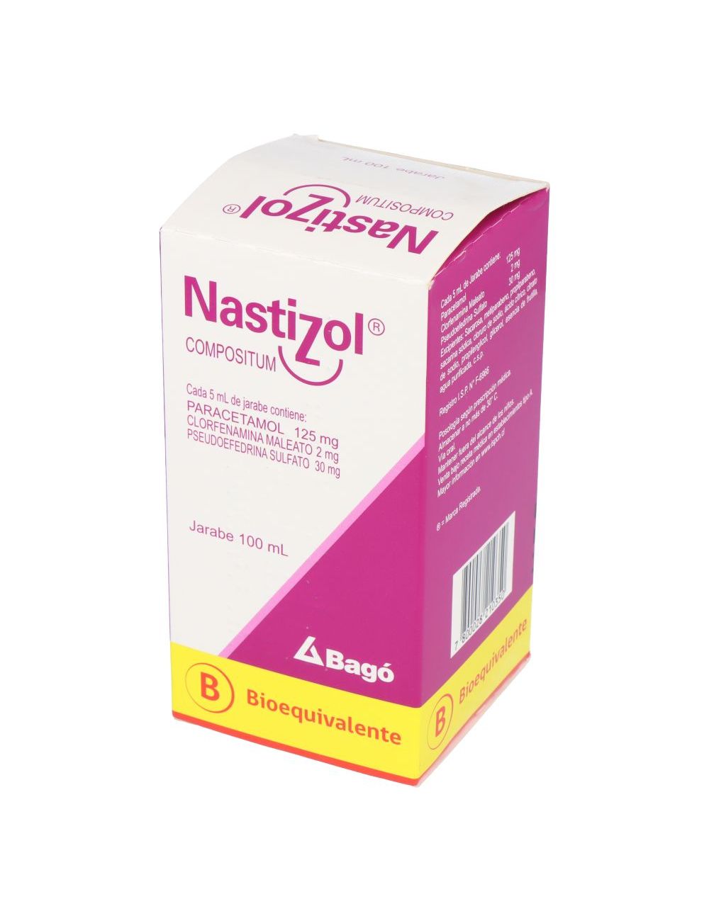 Precio Nastizol Compositum Jarabe 100 mL | Farmalisto CL