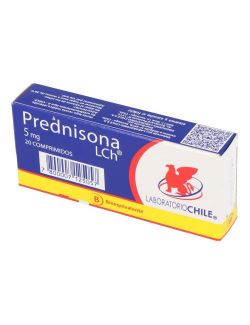 Precio Prednisona 5 mg 20 Comprimidos | Farmalisto CL