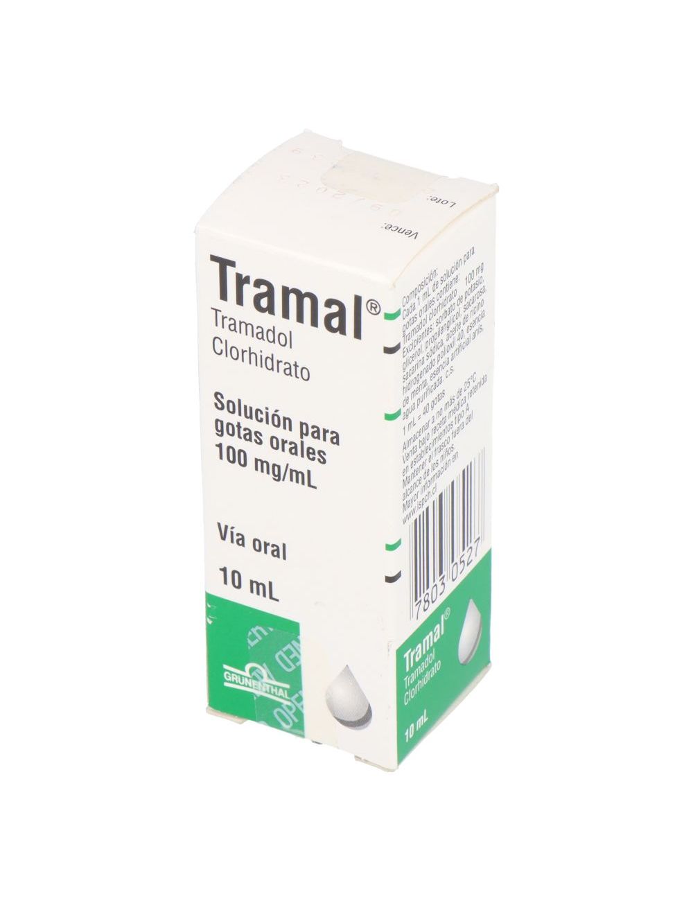 Precio Tramal Solución Oral Gotas 10 mL | Farmalisto CL