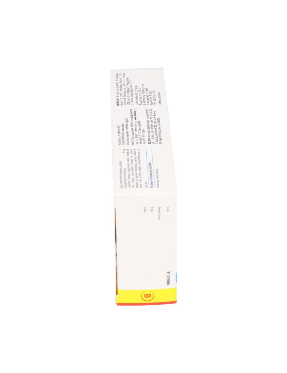 Precio Zival 5 mg 40 Comprimidos | Farmalisto CL