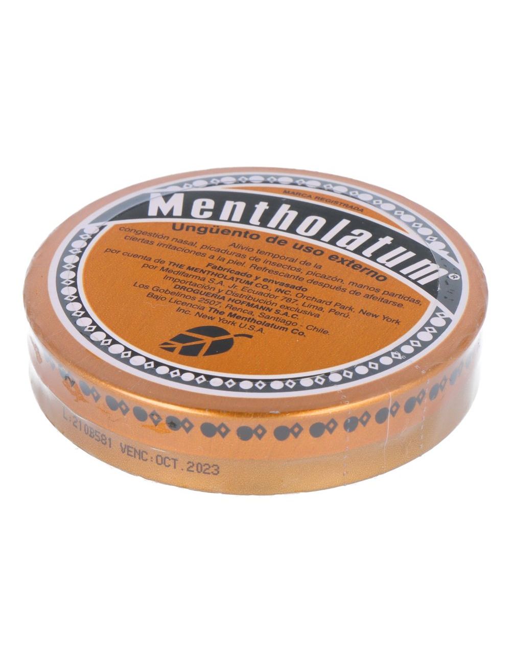 Precio Mentholatum Lata 18 g | Farmalisto CL