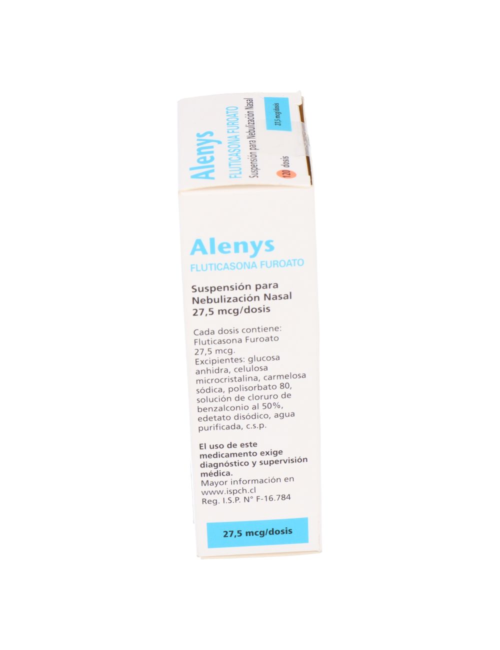 ALENYS FLUTICASONA SUSPENSION NASAL 27.5MCG 120 ETEX