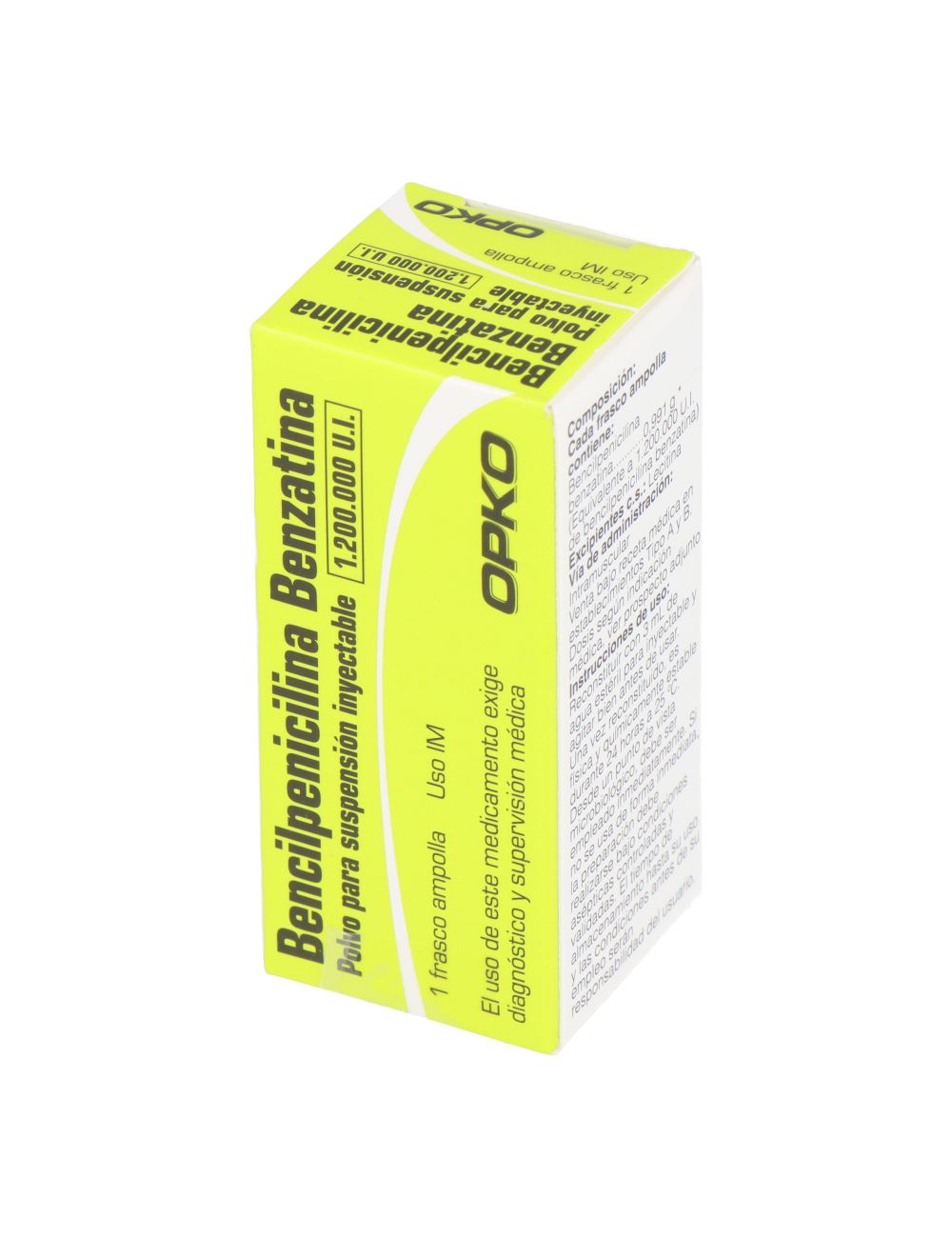 BENZATINA BENCILPENICILINA 1.200.000 U.I. POLVO PARA SUSPENCION ...